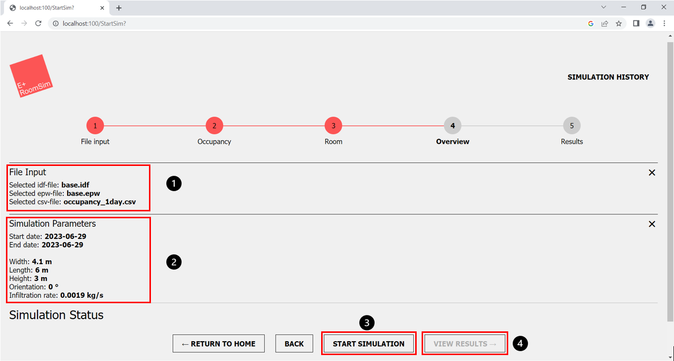 Overview | EnergyPlus Room Simulator