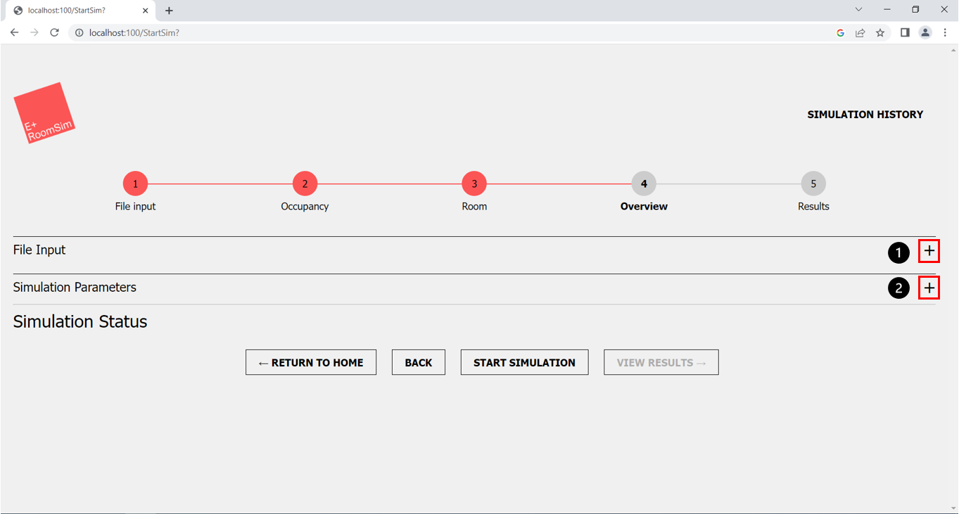 Overview | EnergyPlus Room Simulator