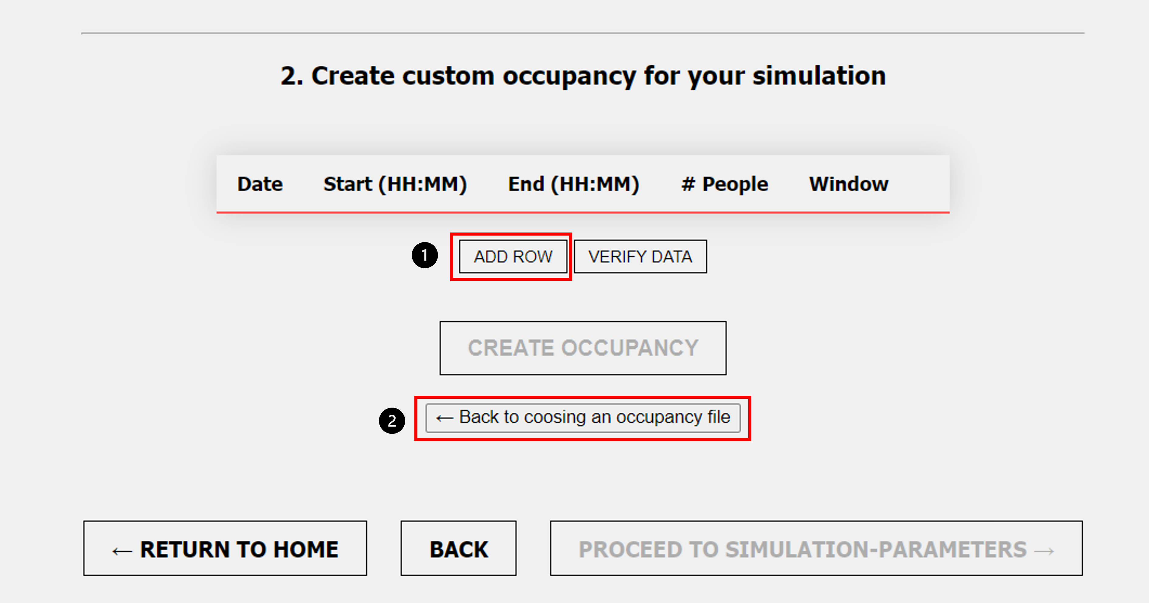 Occupancy | EnergyPlus Room Simulator