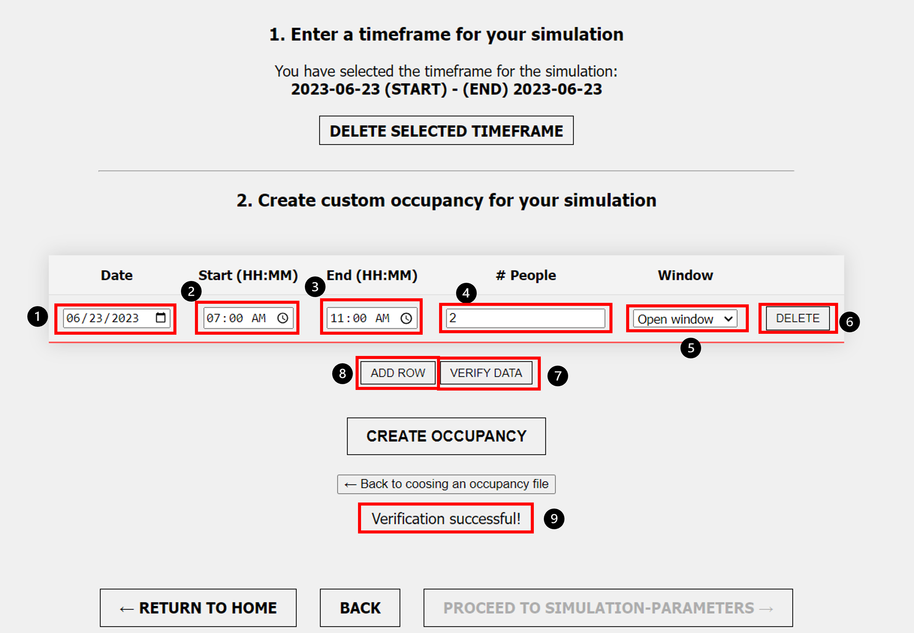 Occupancy | EnergyPlus Room Simulator